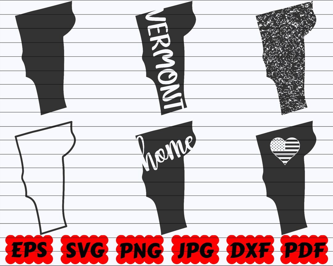 Vermont State SVG | Vermont SVG | Vermont Svg File | Vermont Cut File ...