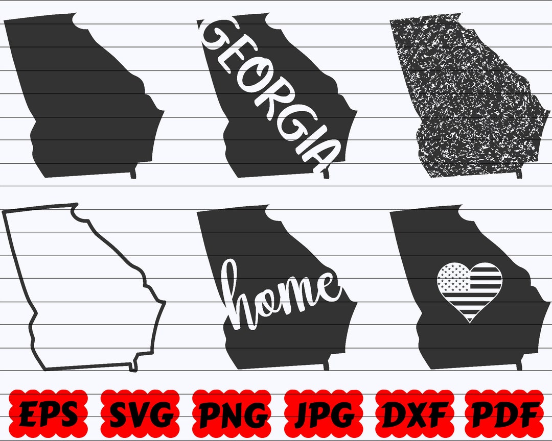 Georgia State SVG | Georgia SVG | Georgia Svg File | Georgia Cut File ...