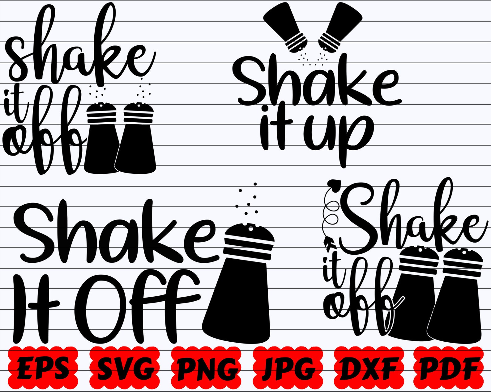 Shake It off SVG Shake It SVG Shake It up SVG Shake off - Etsy