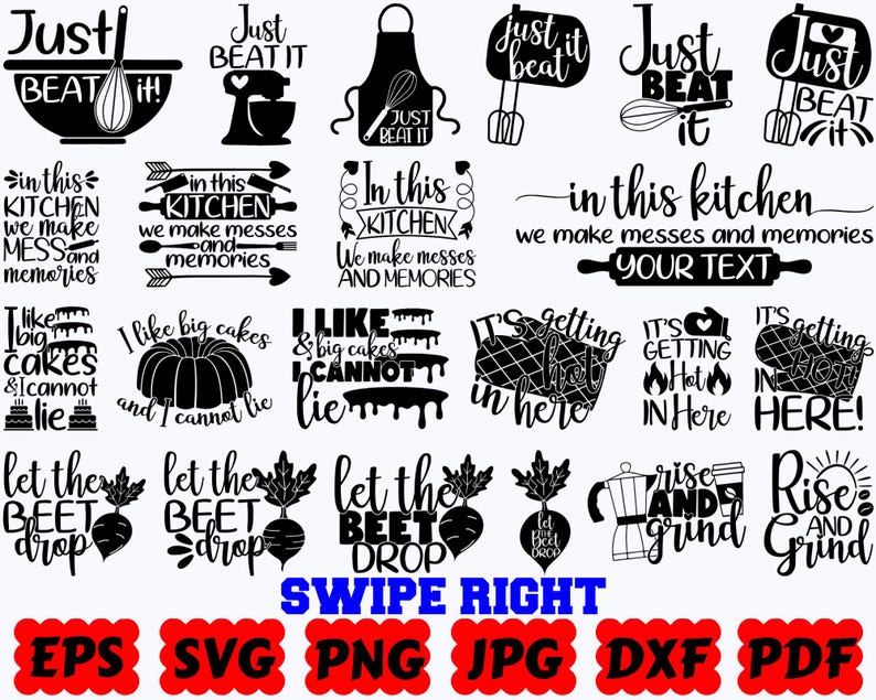 Kitchen SVG | Kitchen Sign SVG | Farmhouse Kitchen SVG | Baking Svg ...