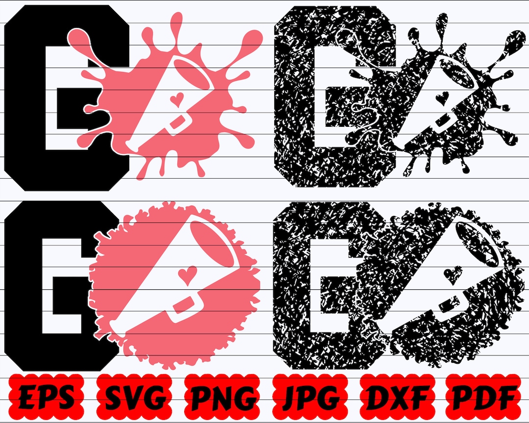 Go Cheer SVG | Go SVG | Go Cheer SVG | Splash Cheer Svg | Splash Svg ...