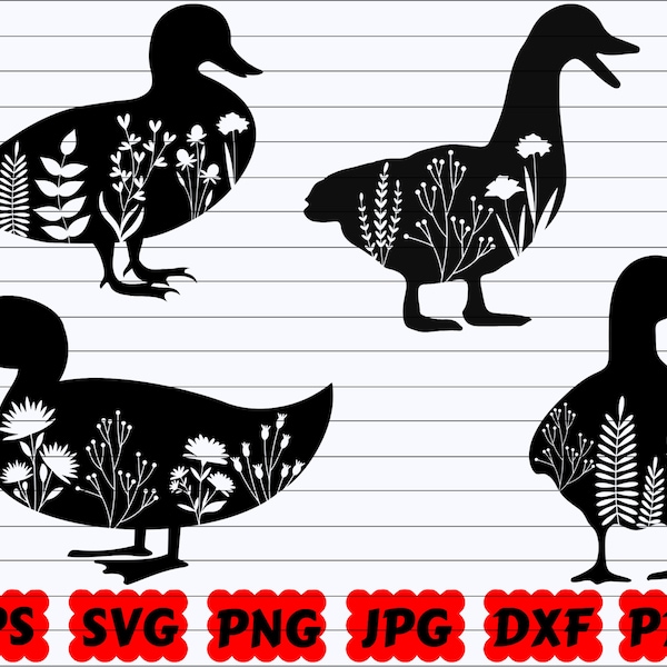 Duck Svg - Etsy