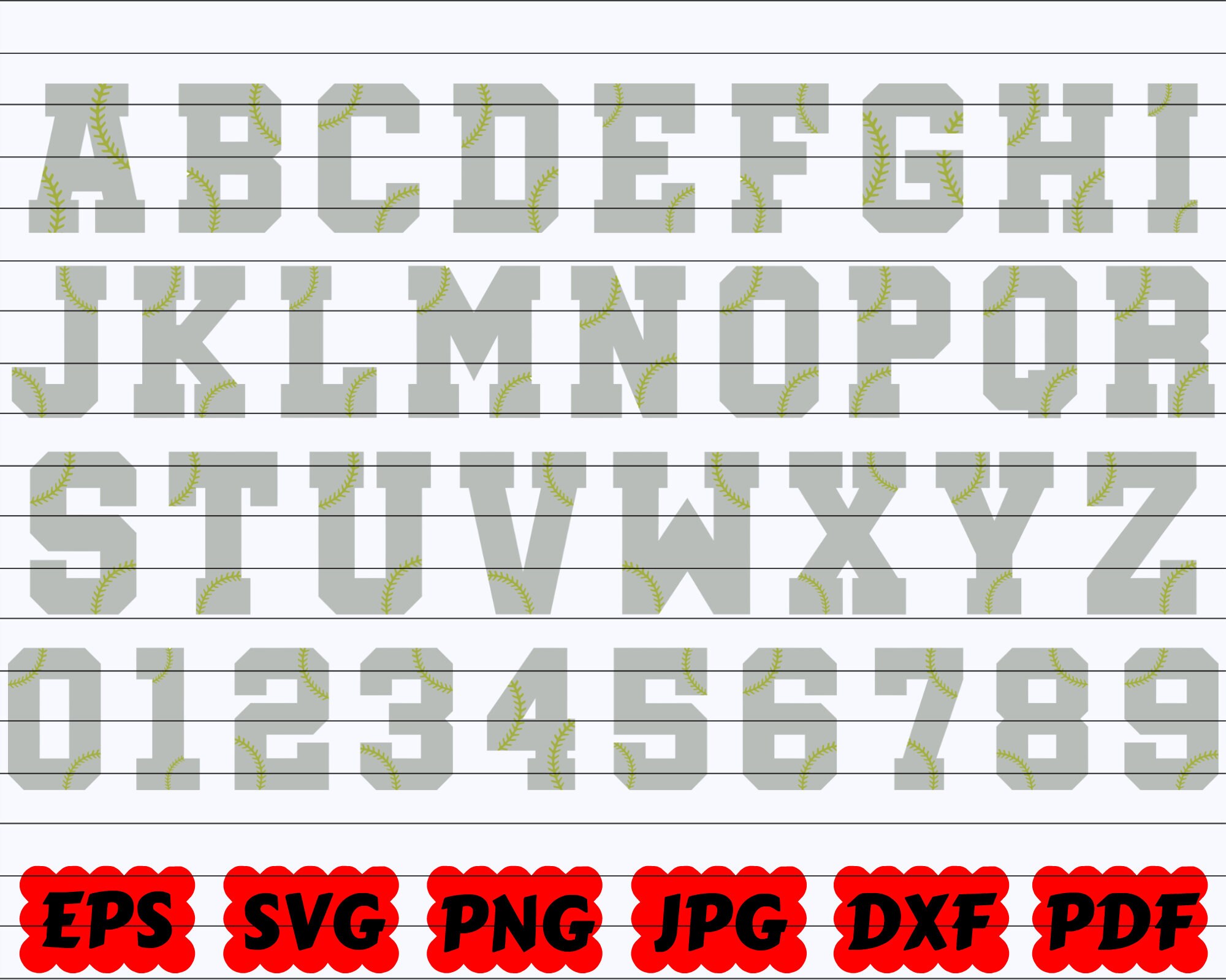 Sport Alphabet SVG Sport Font SVG Sport Letters SVG - Etsy
