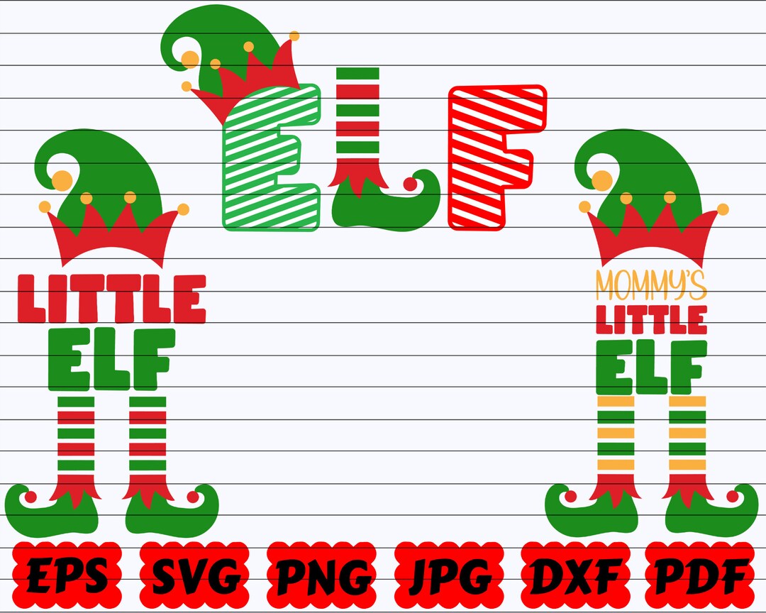 Little Elf SVG | Mommy's Little Elf SVG | Elf SVG | Mommy's Elf Svg ...