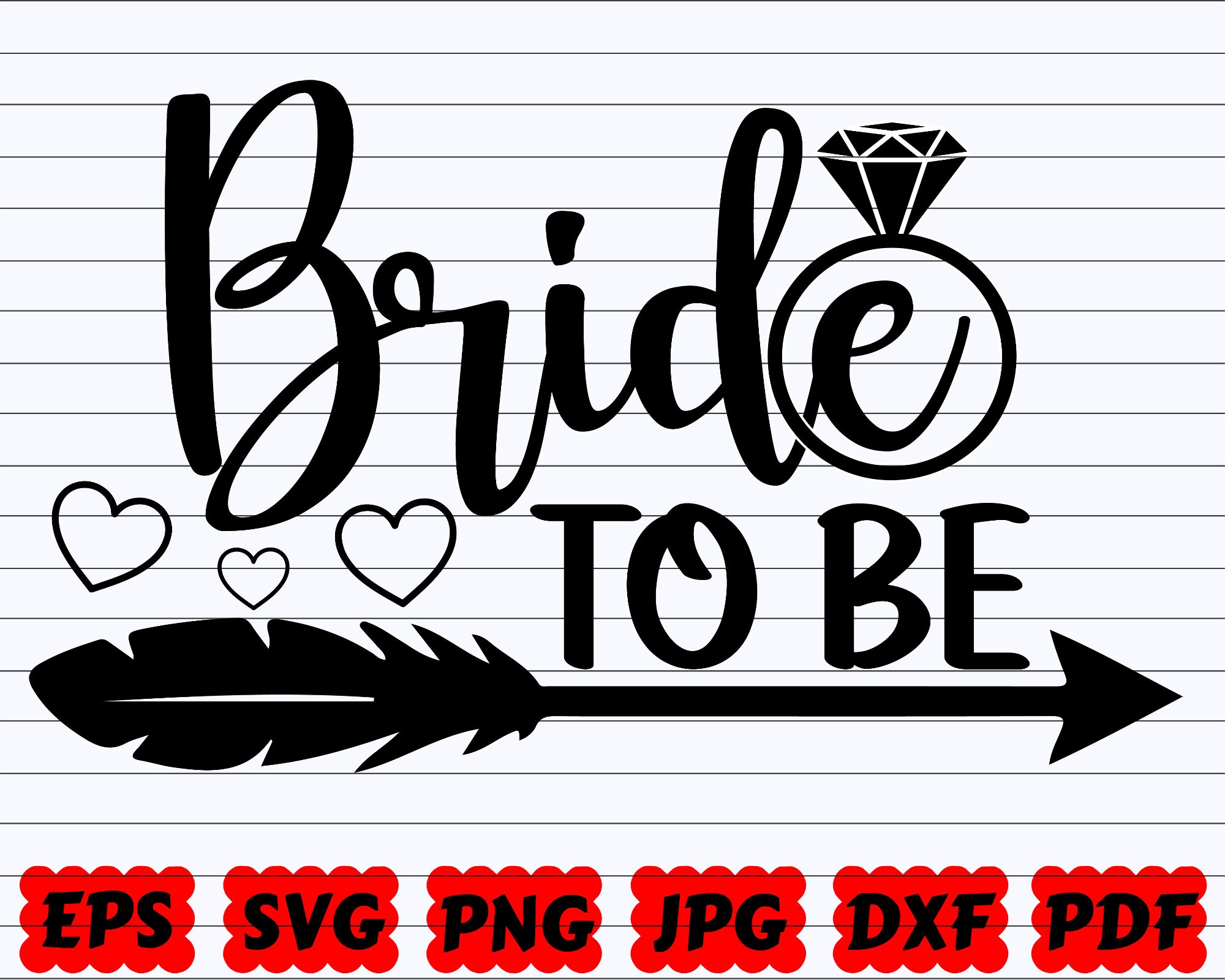 Bride To Be SVG Bride SVG Bride Cut File Bride Quote | Etsy