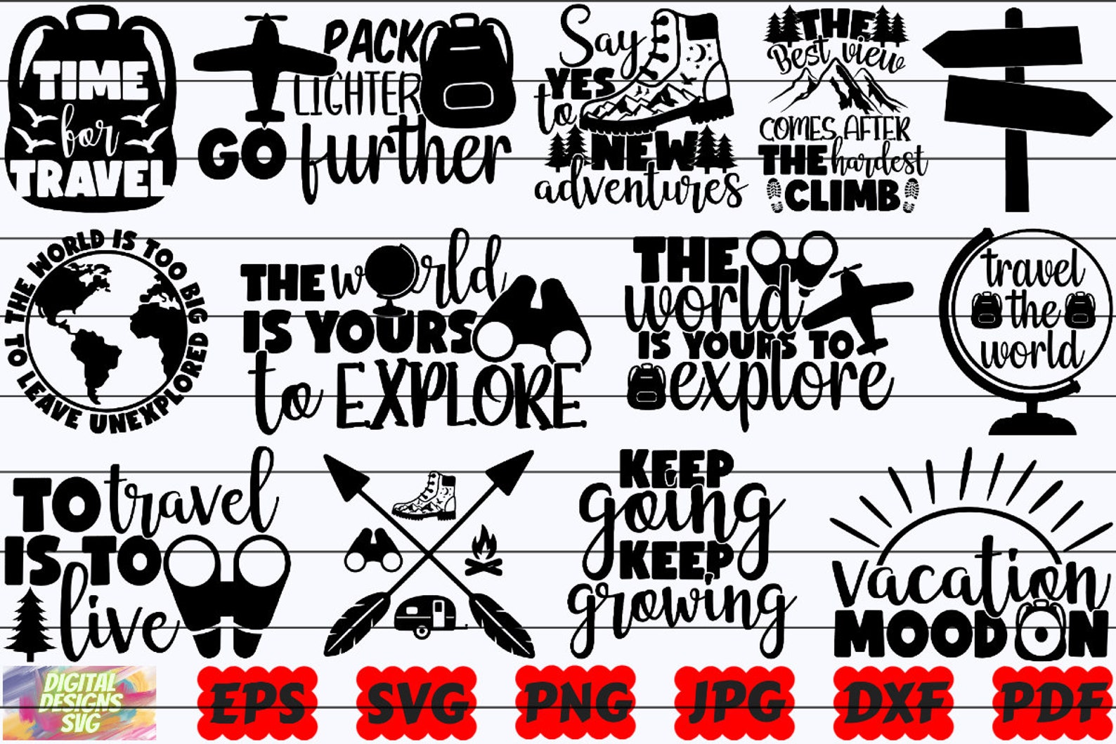 Travel SVG Adventure SVG Camping SVG Holiday Trip Svg - Etsy