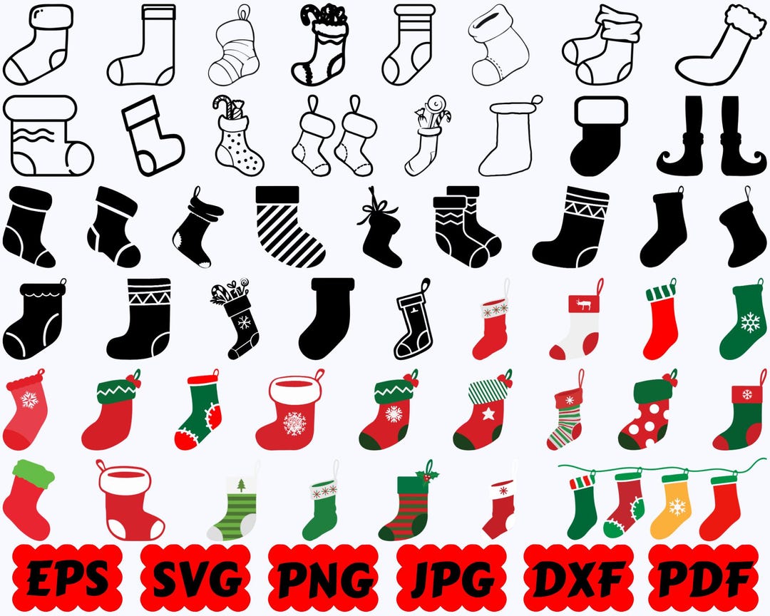 Christmas Socks SVG | Socks SVG | Christmas SVG | Merry Christmas Svg ...