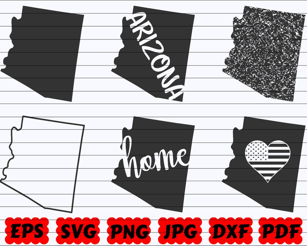 Arizona State SVG | Arizona SVG | Arizona Svg File | Arizona Cut File ...
