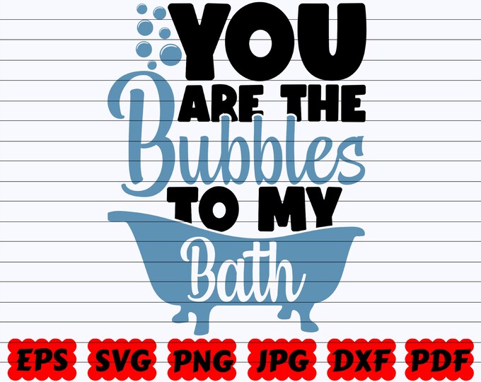 Relax Soak Unwind SVG, Bathroom Sign SVG, Bubble Bath Svg, Bath Tub Cut ...