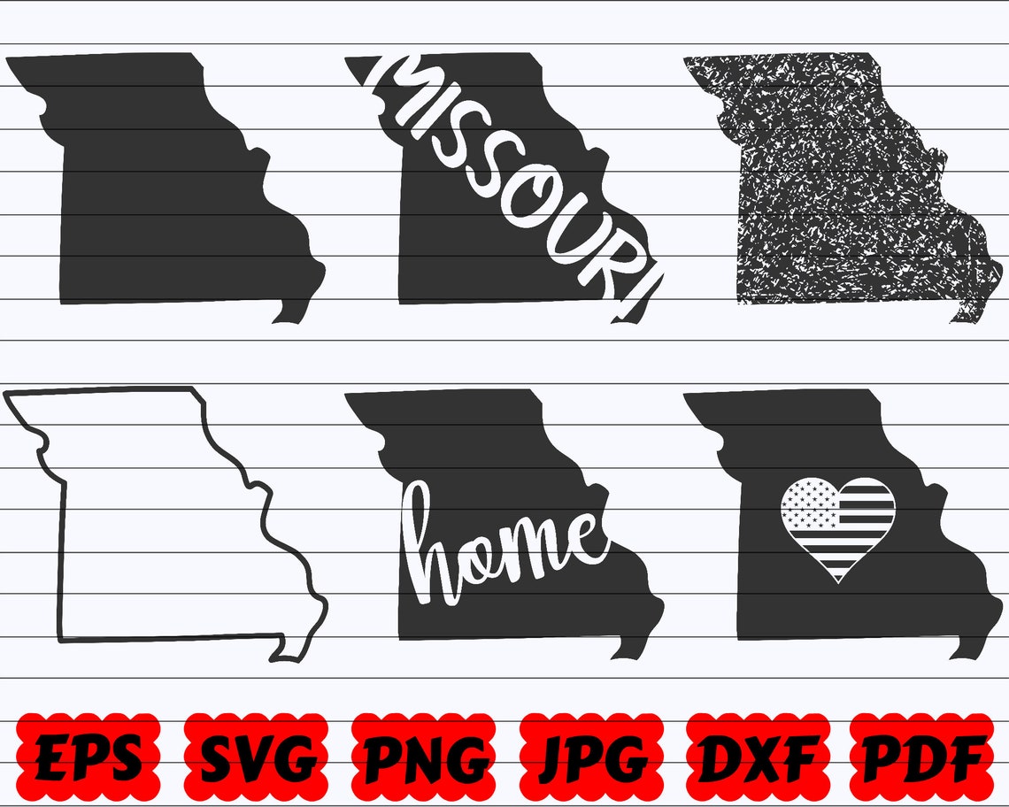Missouri State SVG Missouri SVG Missouri Svg File - Etsy