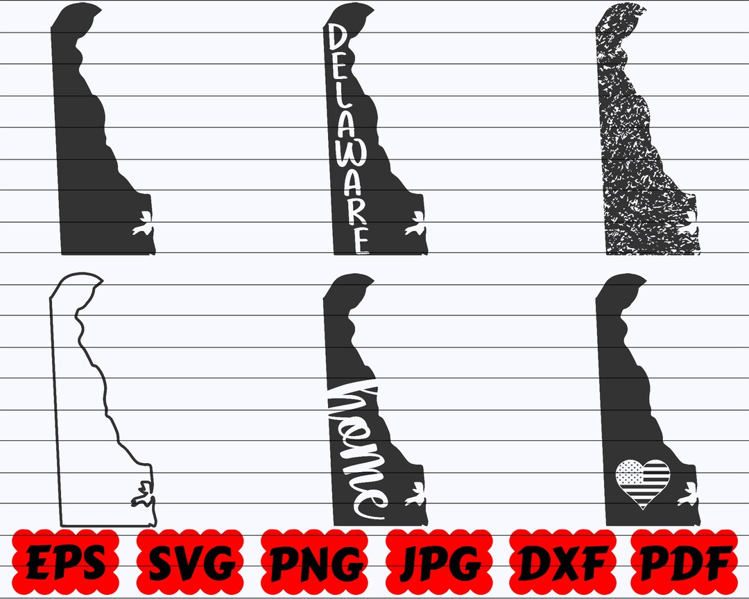 Delaware State SVG | Delaware SVG | Delaware Svg File | Delaware Cut ...