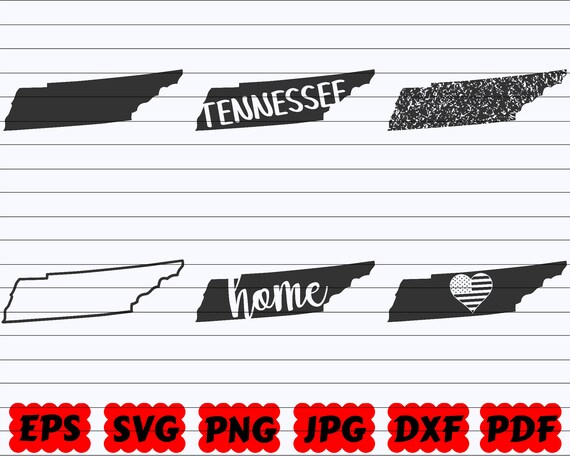 Tennessee State SVG Tennessee SVG Tennessee Svg File - Etsy