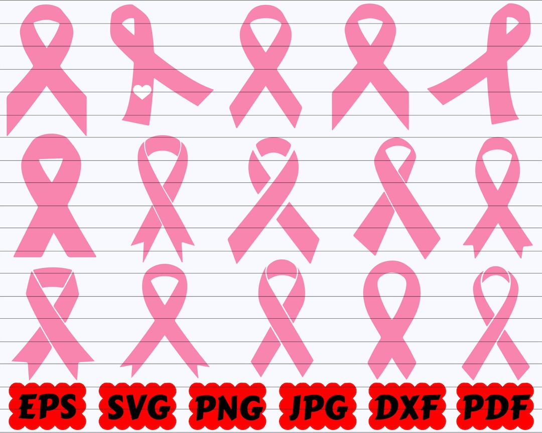 Cancer Ribbon Bundle SVG | Cancer Ribbon SVG | Cancer Survivor SVG ...