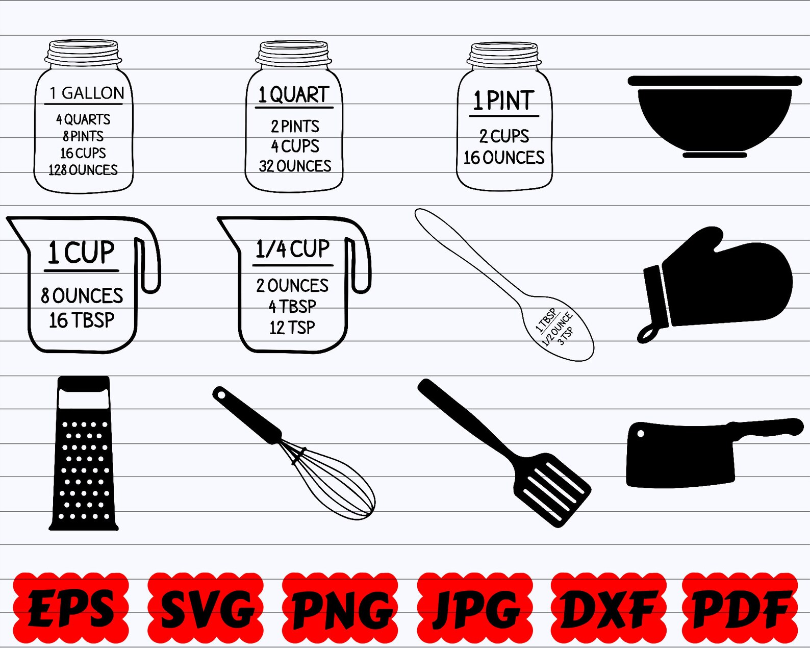 Kitchen SVG Kitchen SVG Bundle Cooking SVG Kitchen Quote | Etsy