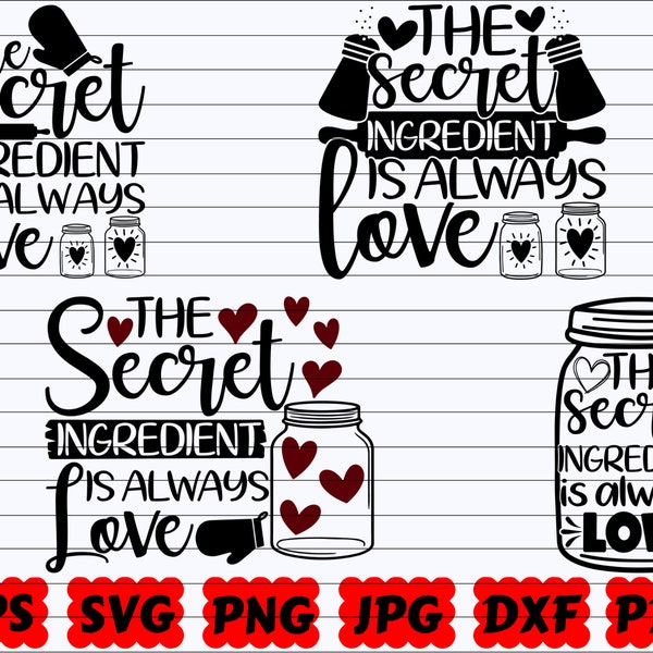 Ingredient Svg - Etsy