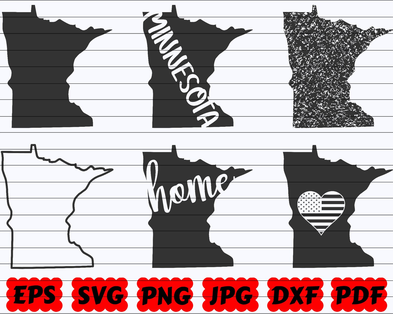 Minnesota SVG Minnesota SVG Minnesota Svg File Minnesota - Etsy