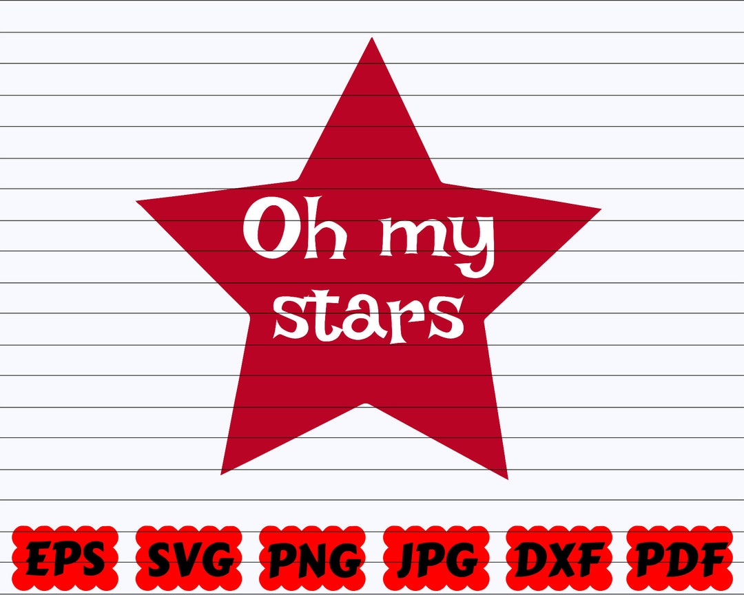 Oh mein Stern SVG Mein Stern SVG Stern SVG Amerika geschnitten Datei ...