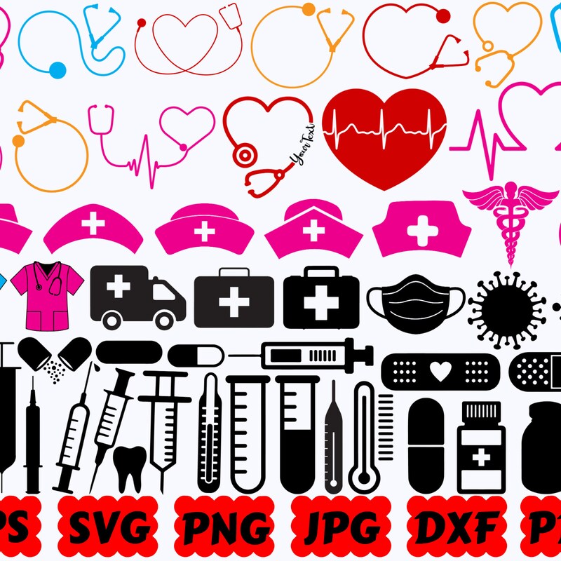 Nursing Svg - Etsy
