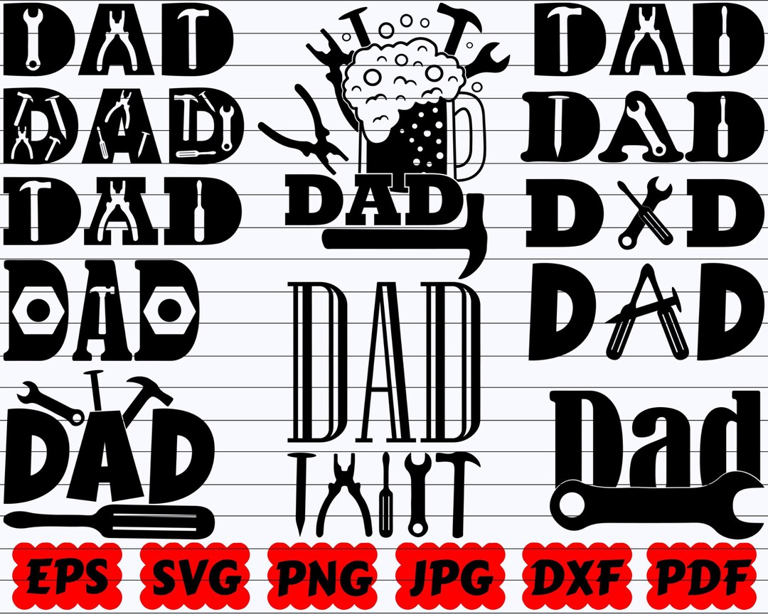 Dad Tools SVG | Father Tools SVG | Tools SVG | Dad Svg | Father Svg ...