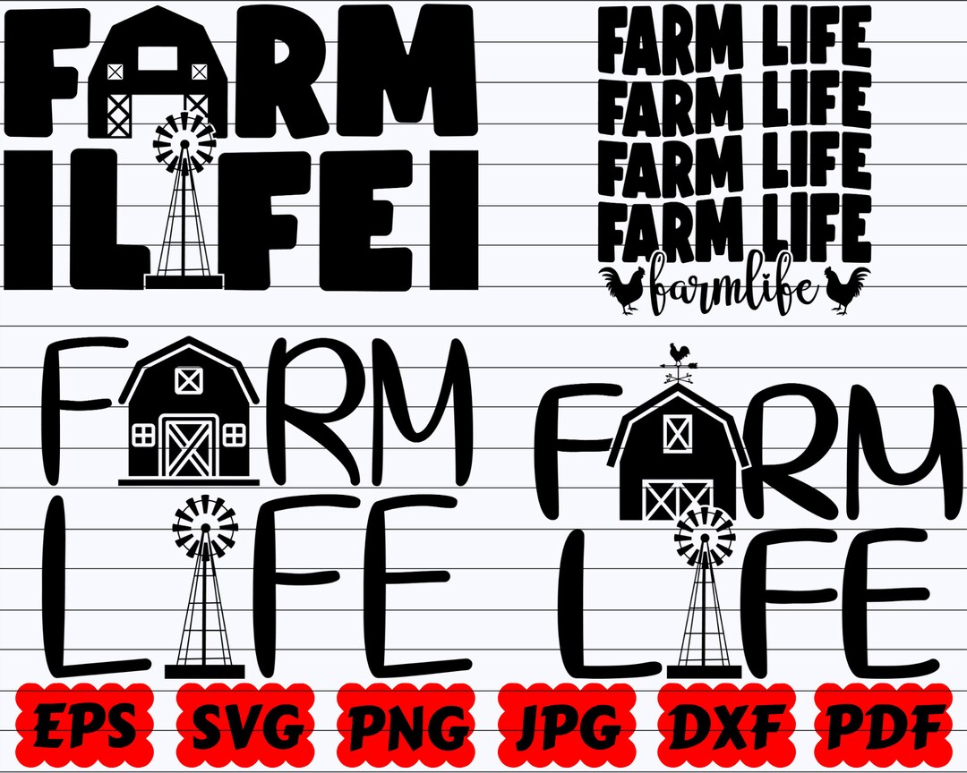 Farm Life SVG | Farming SVG | Farm SVG | Farmhouse Svg | Farm Sign Svg ...