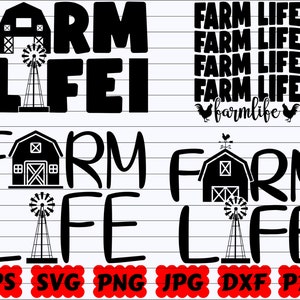 Farm Life SVG | Farming SVG | Farm SVG | Farmhouse Svg | Farm Sign Svg ...