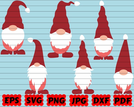 Gnomes SVG Gnomes SVG Bundle Gnomes Cut File Gnomes - Etsy