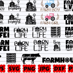 Farm Life SVG | Farming SVG | Farm SVG | Farm Animal Svg | Farmer Svg ...