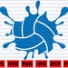 Splash Volleyball SVG | Splash SVG | Paint Splatter SVG | Paint Splash ...