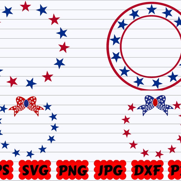 Star Split Monogram - Etsy