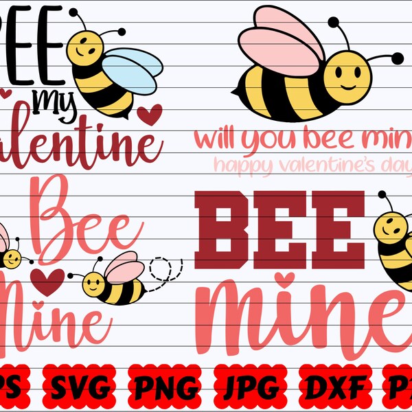 Bee Mine Valentine - Etsy