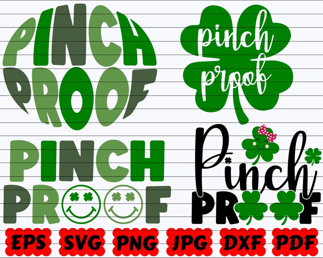 Pinch Proof SVG | Pinch SVG | Proof SVG | Irish Svg | Shamrock Svg ...