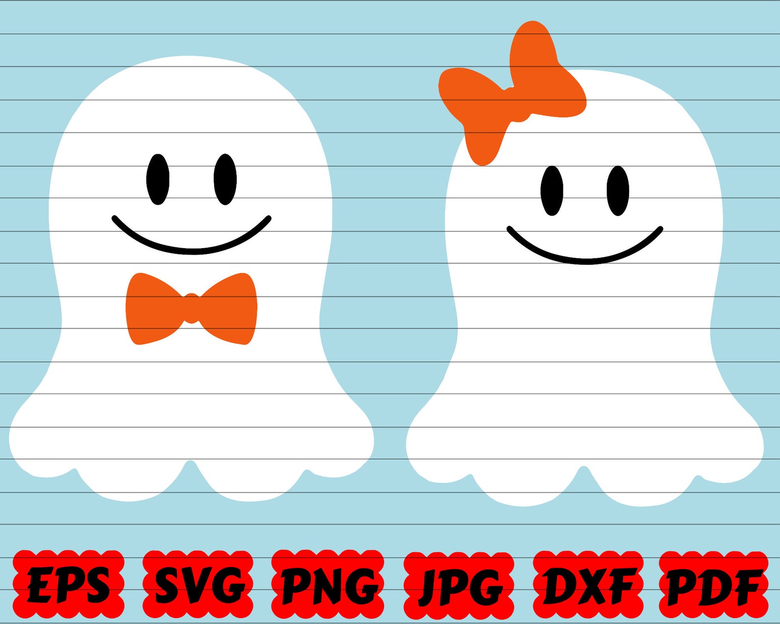 Pretty Ghost SVG Ghost SVG Halloween SVG Ghost Cut File - Etsy