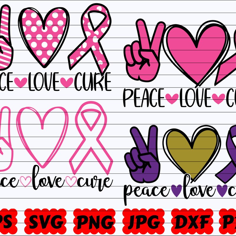 Caring Cure Ribbons - Etsy