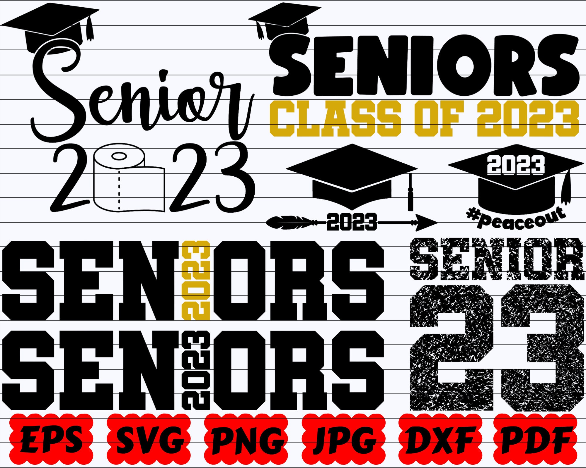 Seniors 2023 SVG Seniors SVG Seniors Class of 2023 SVG - Etsy Singapore