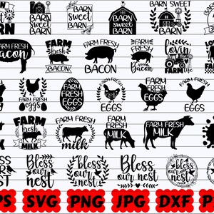 Farm Life SVG | Farming SVG | Farm SVG | Farm Animal Svg | Farmer Svg ...