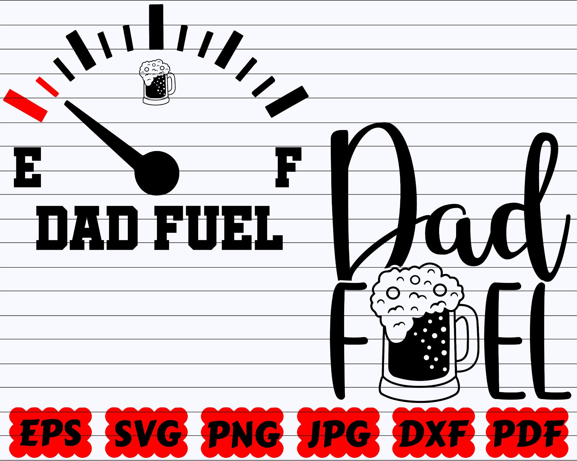 Dad Fuel SVG Fuel SVG Dad Mug SVG Funny Fathers Day Svg | Etsy Canada