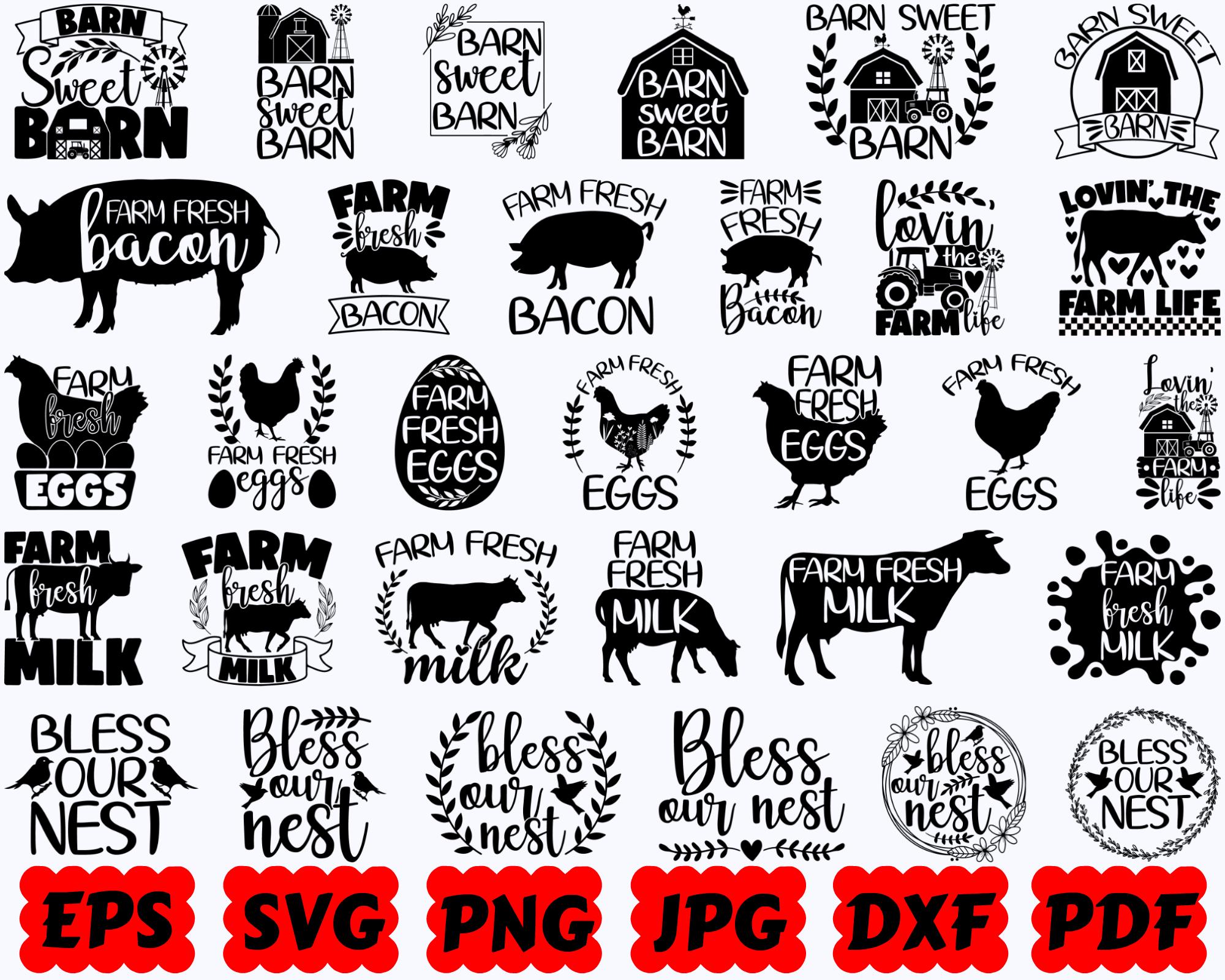 Farm Life SVG | Farming SVG | Farm SVG | Farm Animal Svg | Farmer Svg ...