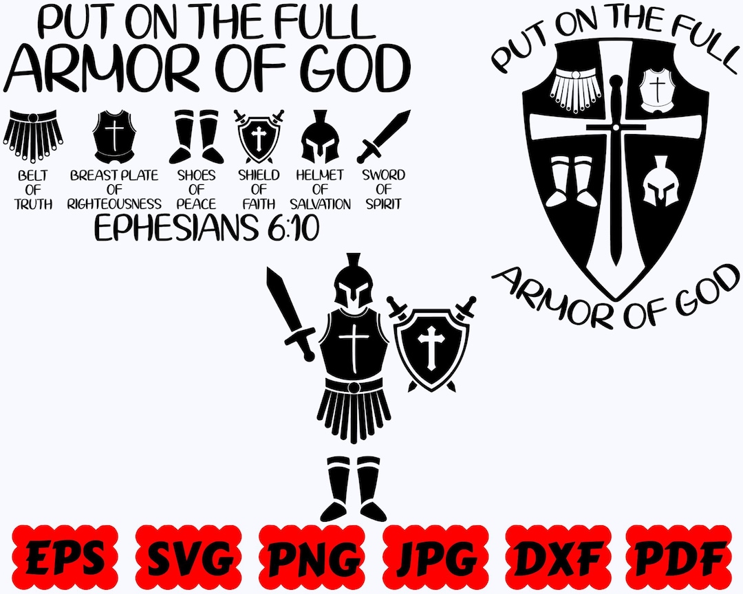 Armor of God SVG | God SVG | Jesus SVG | Christian Svg | Religious Svg ...