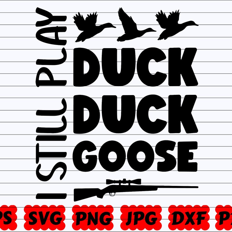 Geese Hunting Svg - Etsy