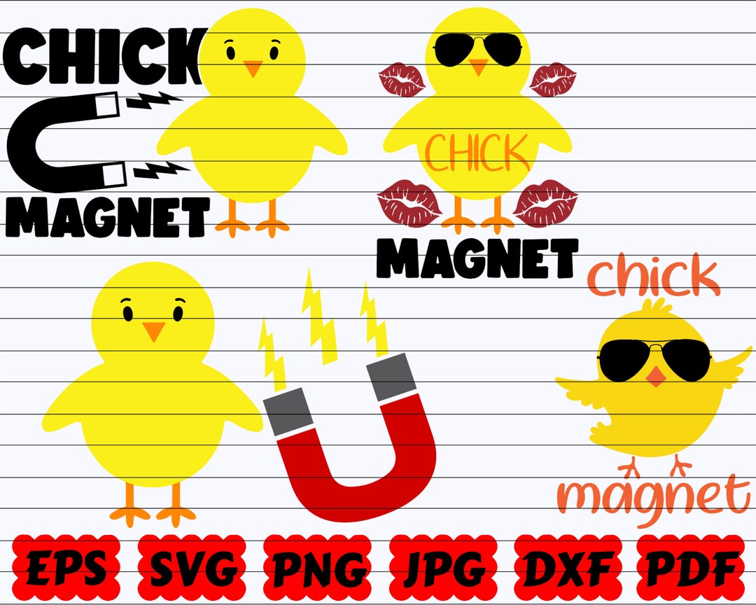 Chick Magnet SVG | Easter Chick SVG | Boy Easter SVG | Chick Svg ...