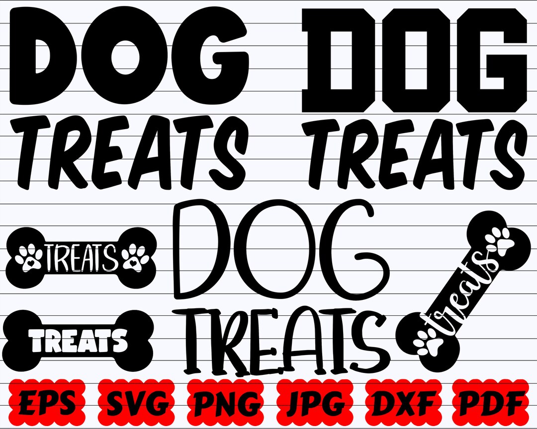 Dog Treats SVG | Treats SVG | Dog Bone SVG | Bone Svg | Dog Treat Cut ...