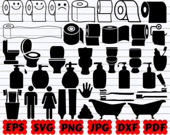 dxf toilet svg bathroom svg restroom svg poop emoji svg gentlemen ...
