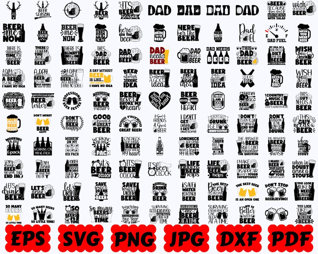 Beer SVG | Beer Dad SVG | Alcohol SVG | Drinking Svg | Beer Mug Svg ...
