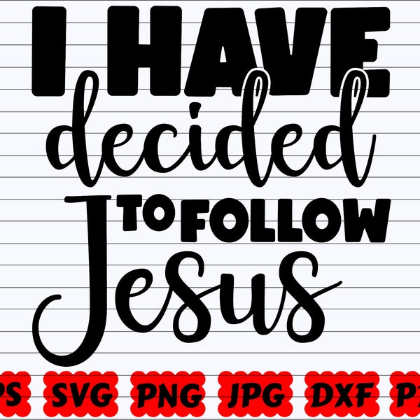 I Have Decided Svg - Etsy