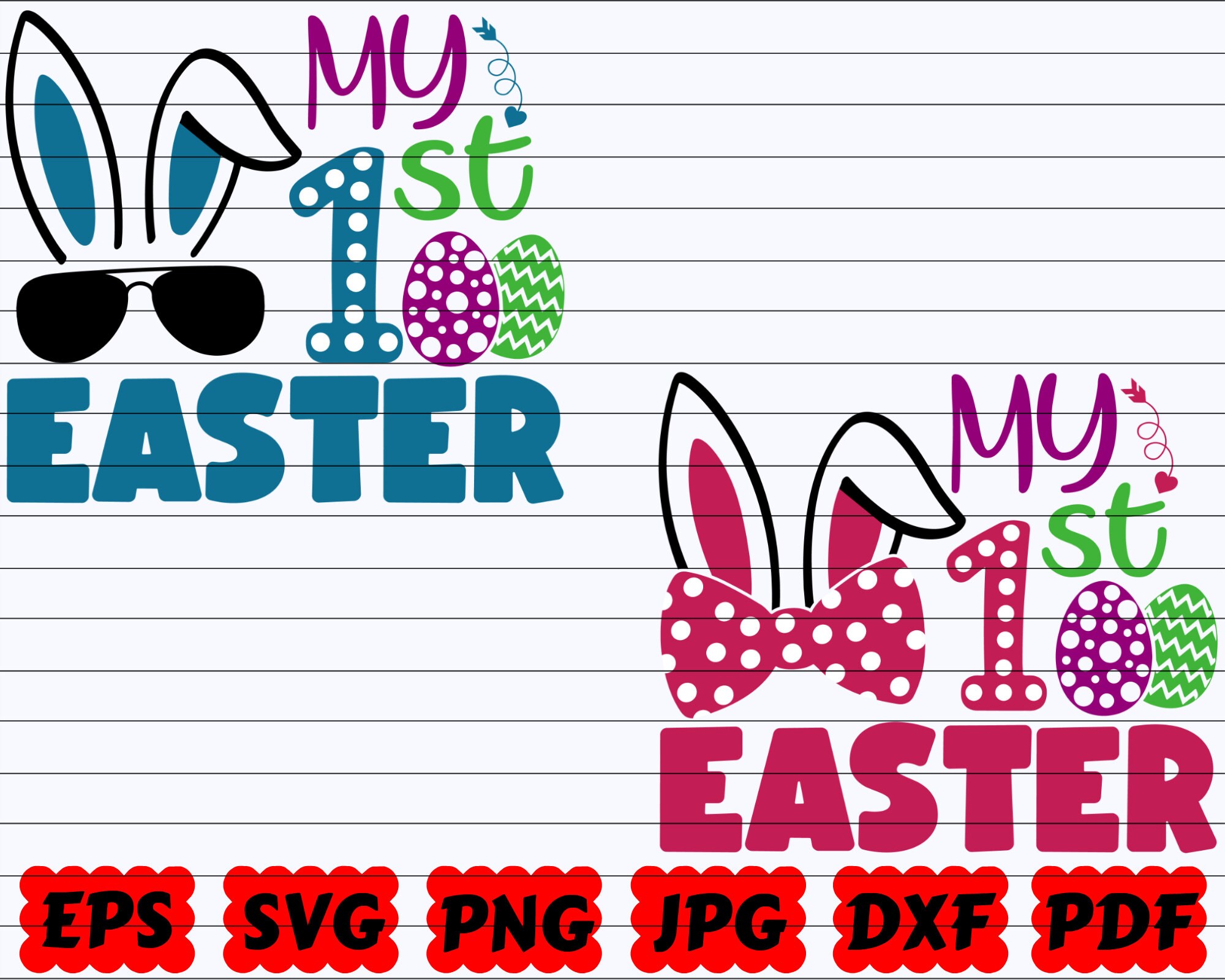 My First Easter SVG My 1st Easter SVG Happy Easter SVG - Etsy