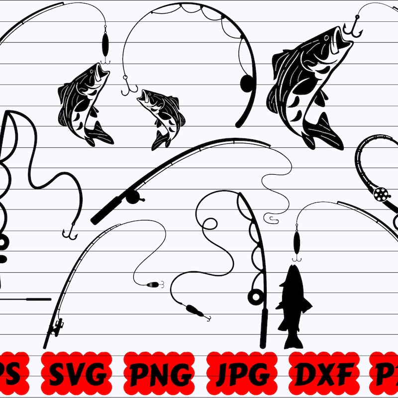 Road Macros Fishing Pole - Etsy Canada