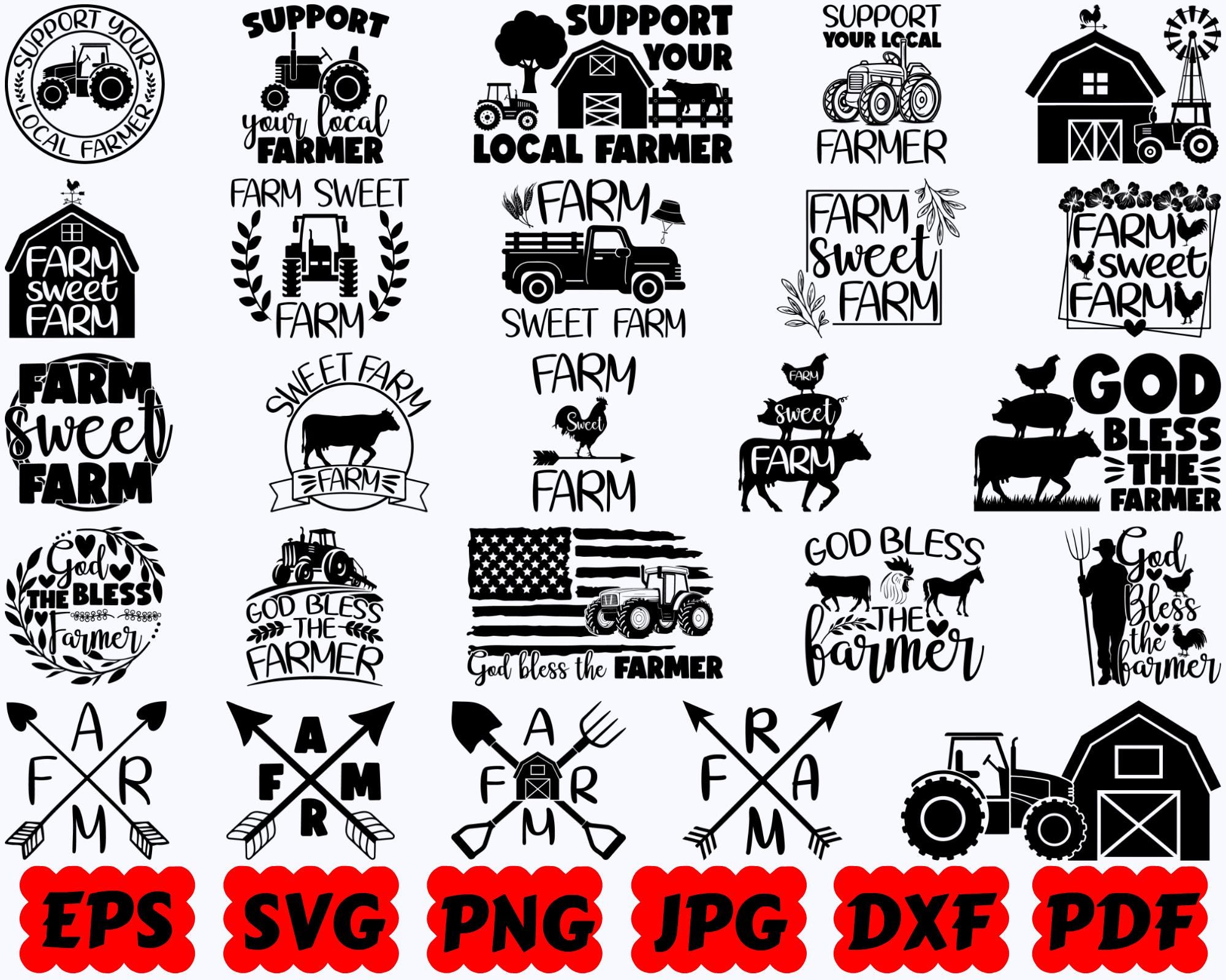 Farm Life SVG | Farming SVG | Farm SVG | Farm Animal Svg | Farmer Svg ...