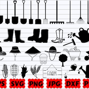 Farm Accessories SVG | Farming SVG | Agriculture SVG | Farm Life Svg ...