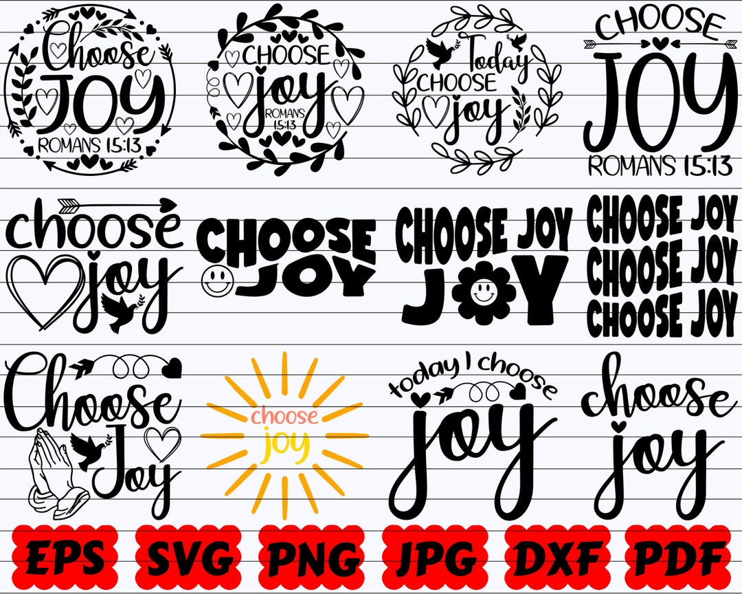 Choose Joy SVG | Joy SVG | Religious SVG | Christian Svg | Jesus Svg ...