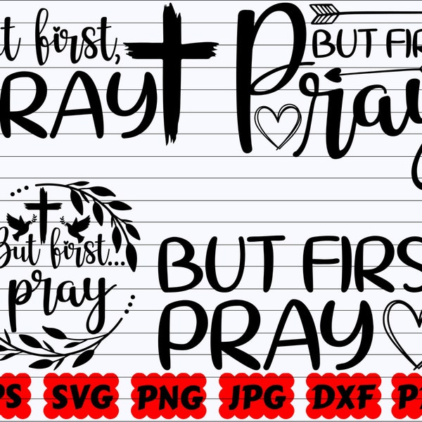 Pray First - Etsy